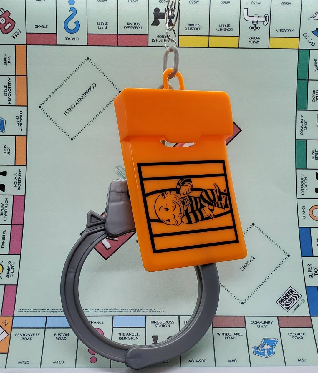 Upcycled Monopoly Cheaters Edition Handcuffs Ornament - Etsy