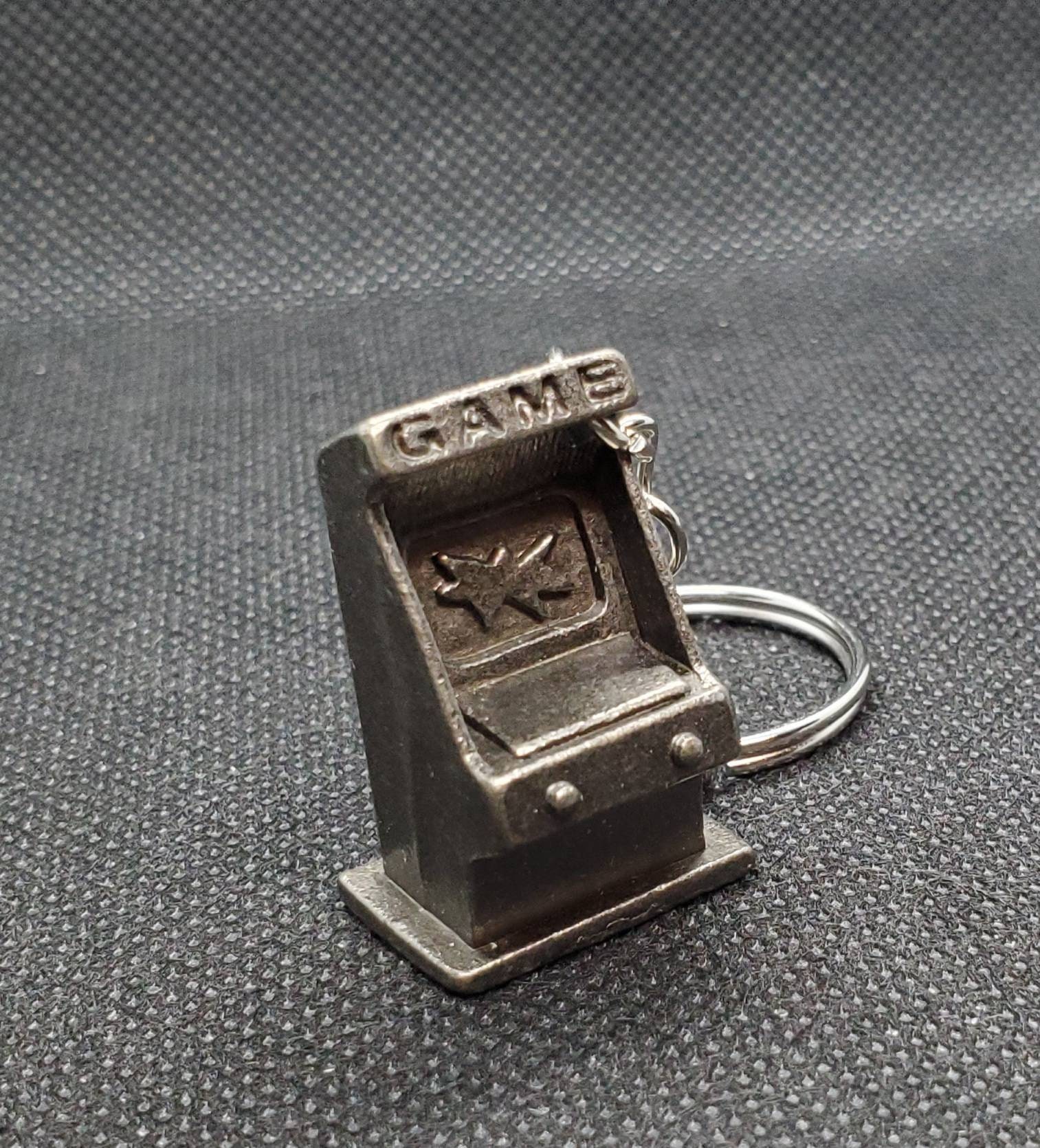 Upcycled I Love the 80s Trivia Game Metal Token Keychains - Etsy