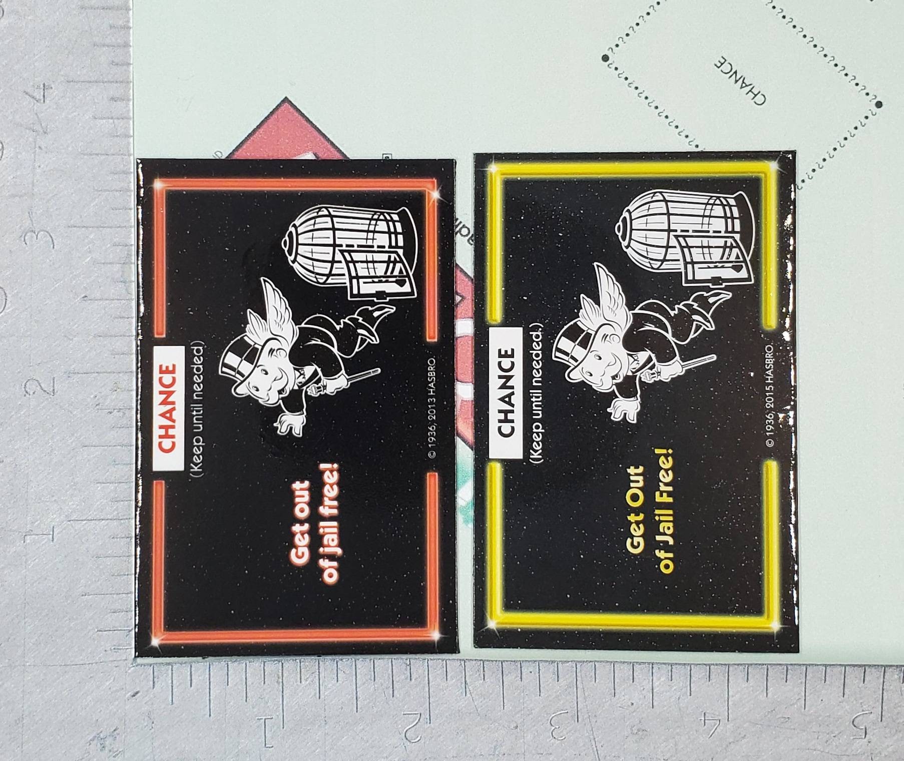 Upcycled Monopoly Empire Edition Get Out of Jail Free Card Magnet - Etsy