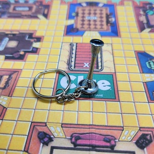 Upcycled Classic Clue Game Metal or Plastic Weapon Token Keychain - Etsy