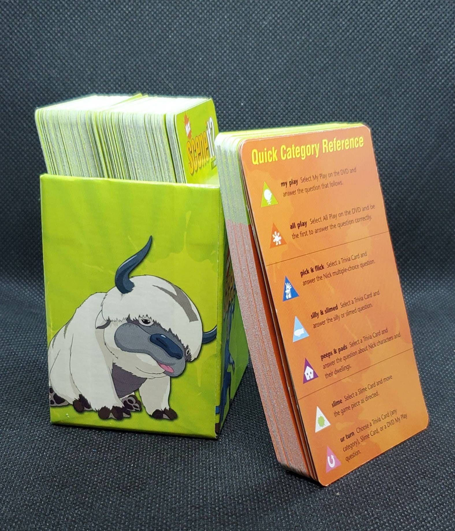 Scene It Trivia Game Nick Edition CARDS ONLY 160 Cards Read | Etsy