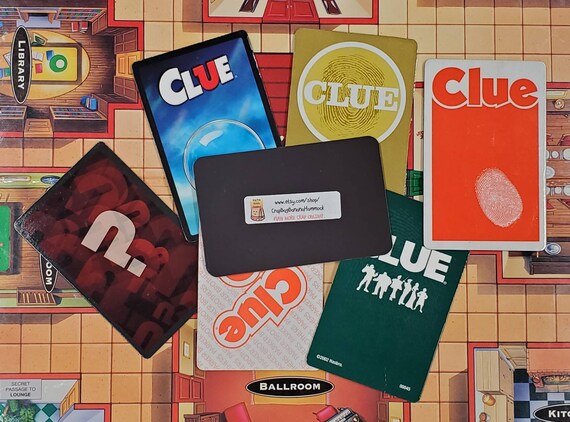 Vintage Clue Game Card Upcycled Refrigerator Magnet Multiple - Etsy