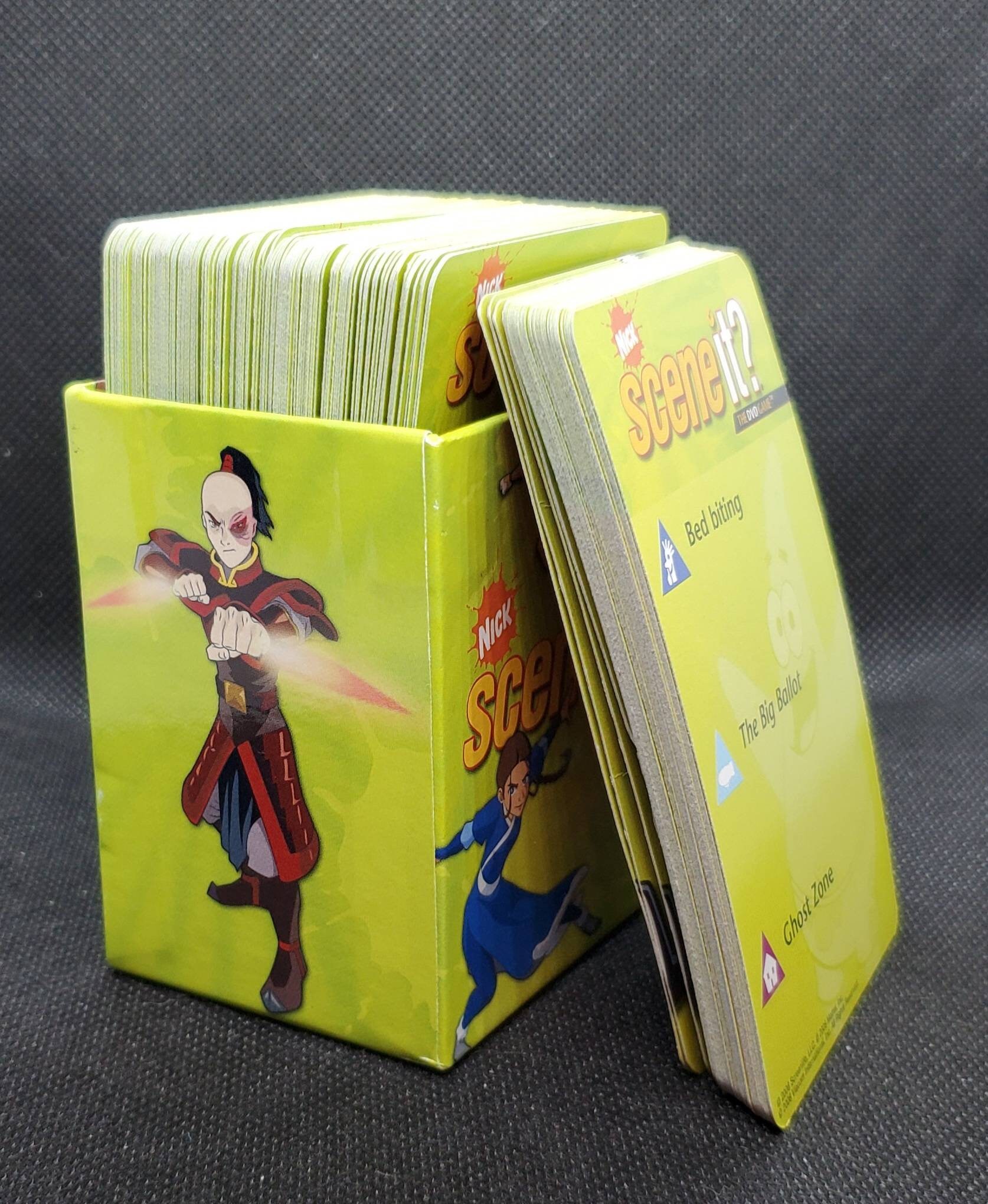 Scene It Trivia Game Nick Edition CARDS ONLY 160 Cards Read | Etsy