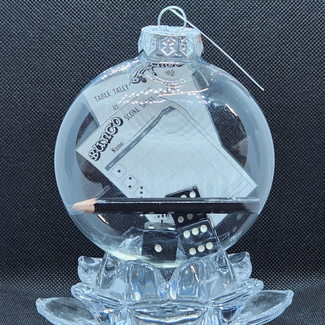 Upcycled Deluxe Bunco Dice Game 100mm Shatterproof Disc - Etsy