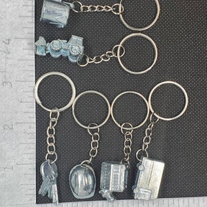 Monopoly City Edition Upcycled Metal Game Token Keychains Delivery ...