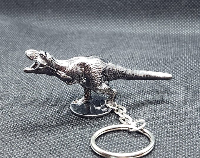 Upcycled Monopoly Jurassic Park Edition Metal Tyrannosaurus Rex Trex ...