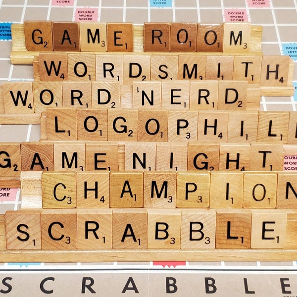 Word Scrabble - Etsy