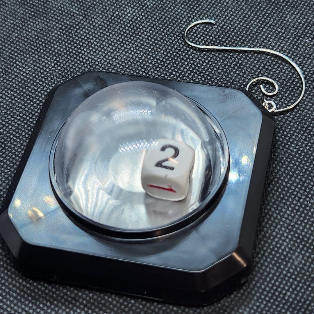 Upcycled Trouble Game Pop-o-matic Popper Ornament - Etsy