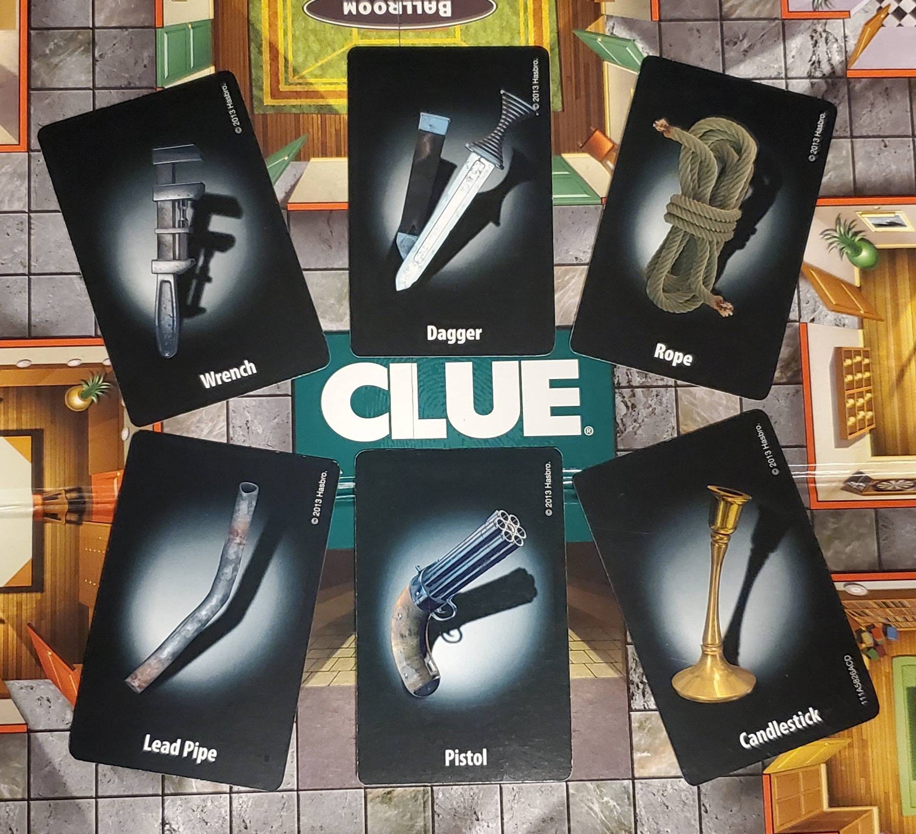 Upcycled Clue Cluedo Game Piece Ornament CUSTOMIZABLE Read | Etsy