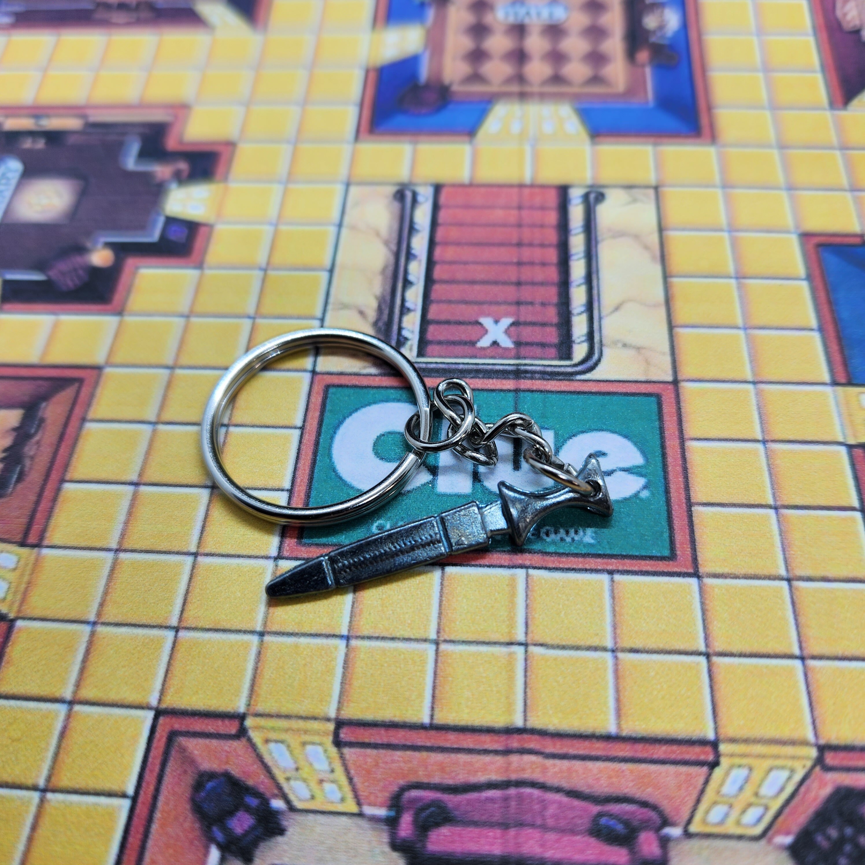 Upcycled Classic Clue Game Metal or Plastic Weapon Token Keychain - Etsy