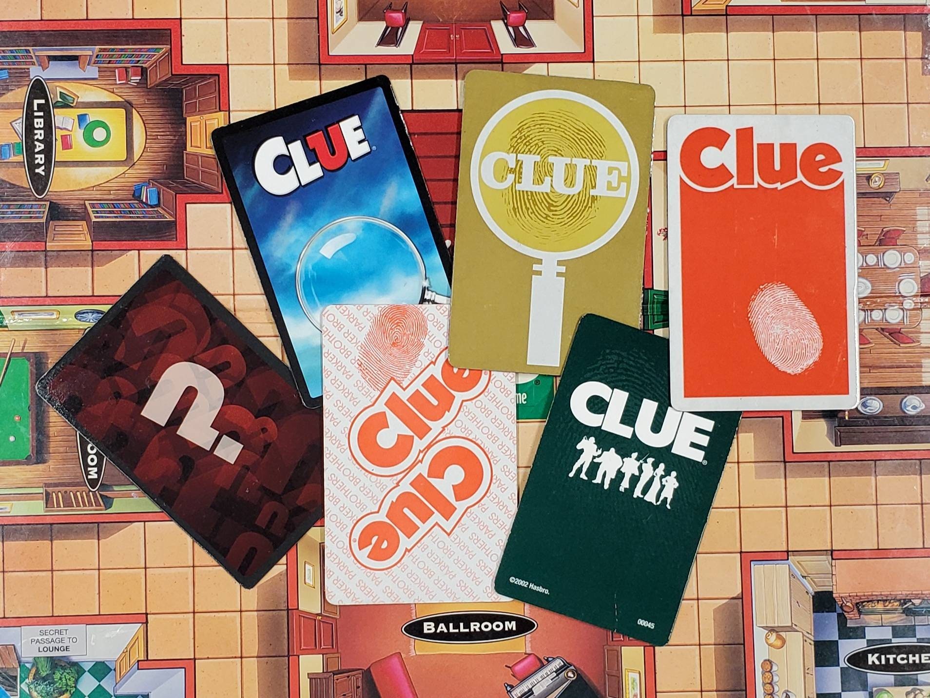 Vintage Clue Game Card Upcycled Refrigerator Magnet Multiple - Etsy