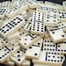 Domino Keychain Upcycled Double Twelve Dominoes Game Piece Accessory - Etsy