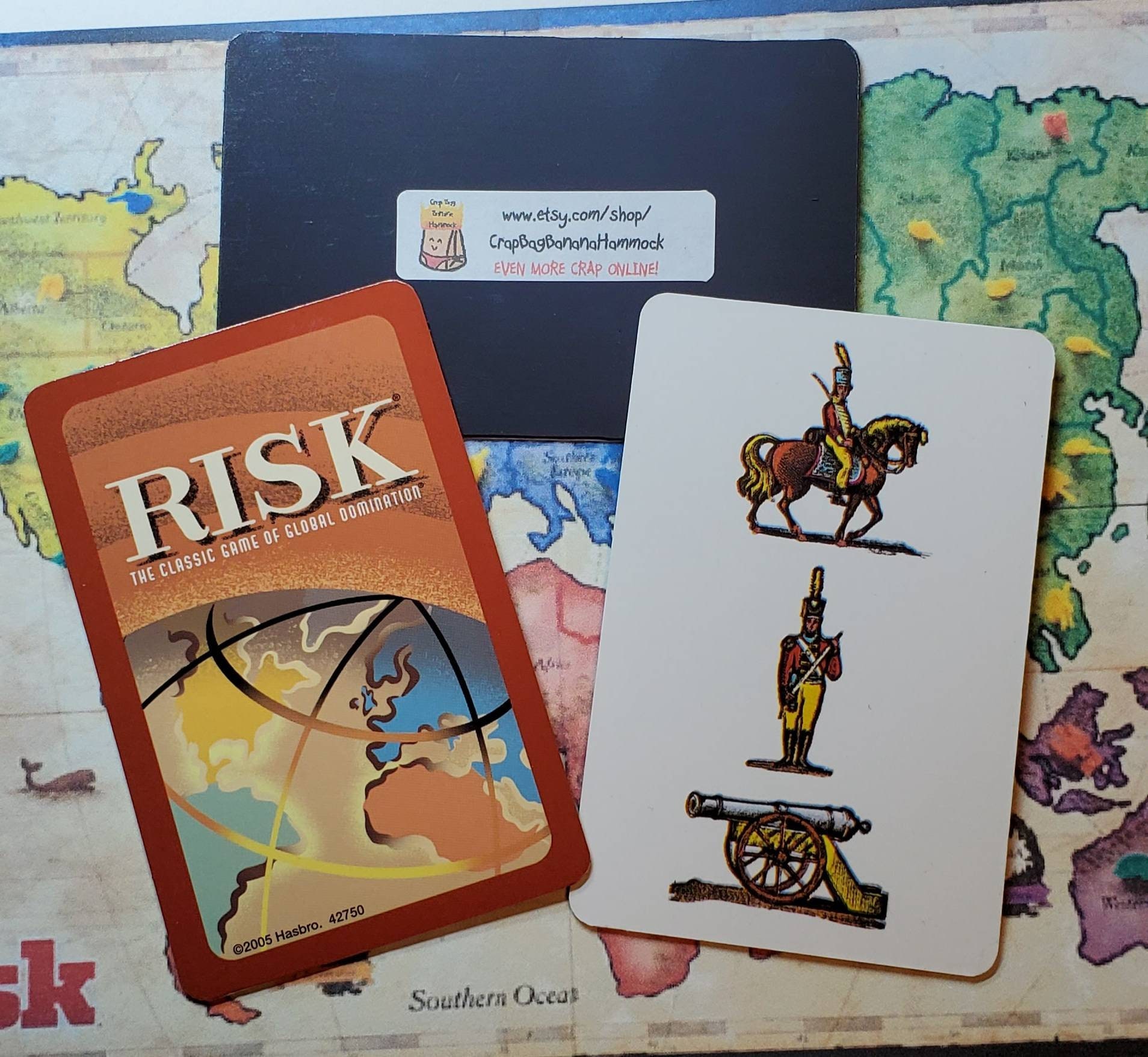 Risk Board Game Cards