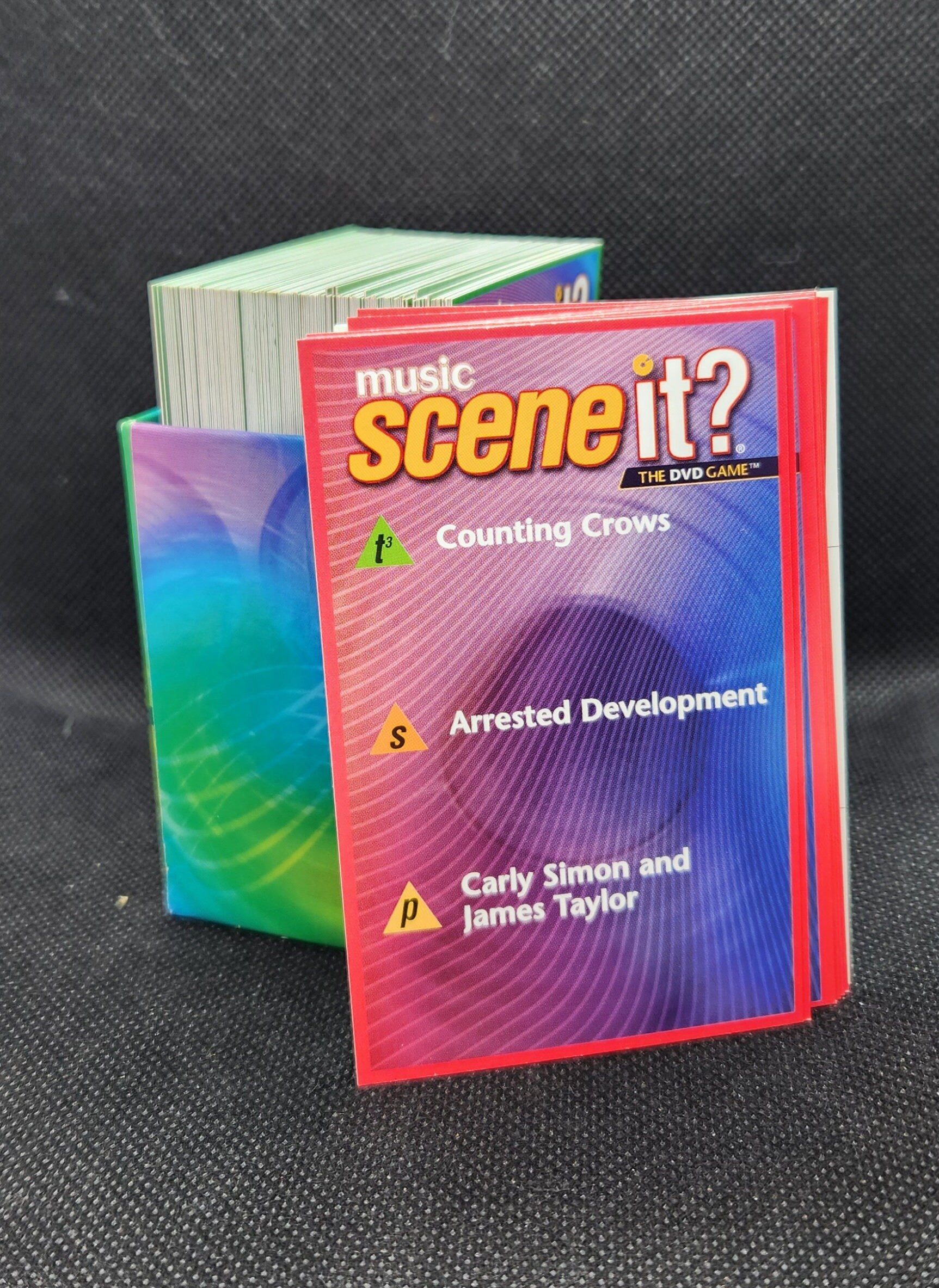 Music Edition Scene It Trivia Game CARDS ONLY 160 - Etsy