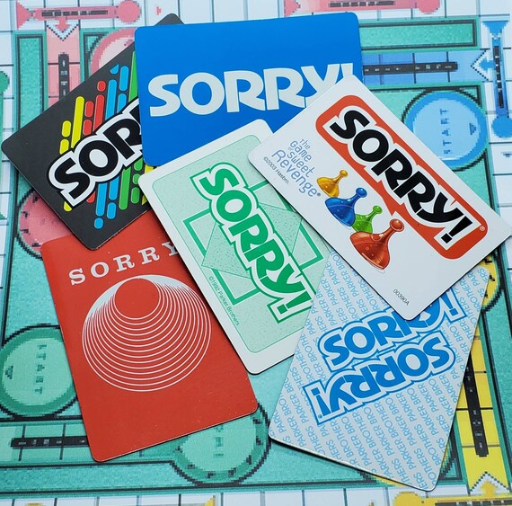 Sorry Game Cards