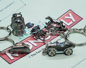 Monopoly Car Token Keychain - Etsy