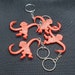 Barrel of Monkeys Upcycled Keychains - Etsy