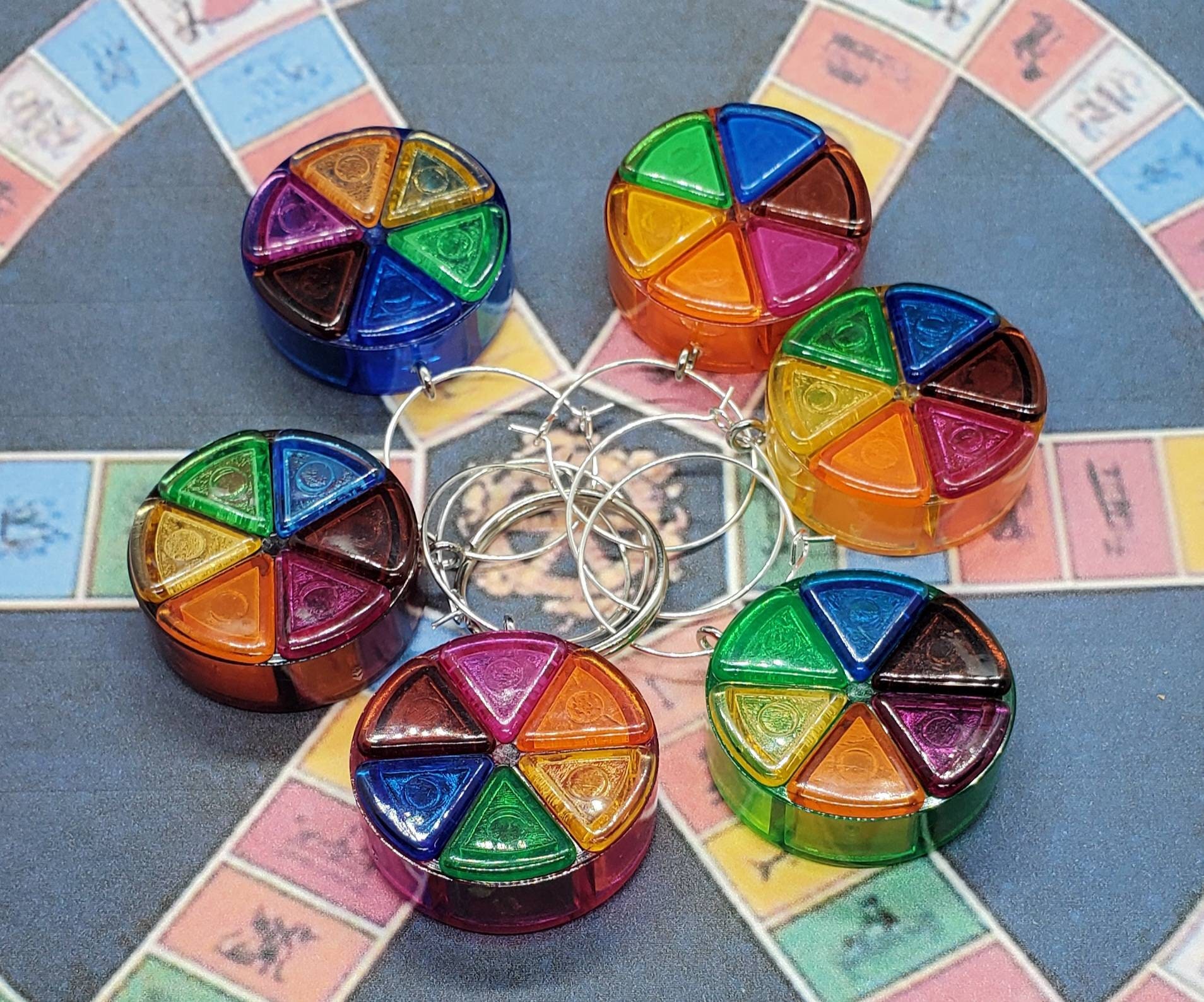 Trivial Pursuit Game Pieces