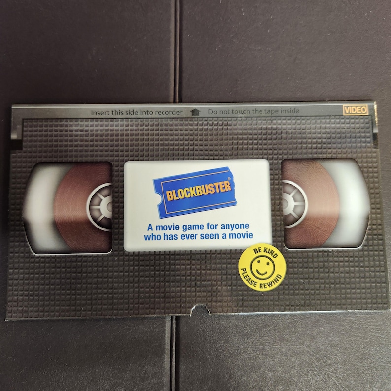 Upcycled Blockbuster Video VHS Magnets Set of 2 - Etsy