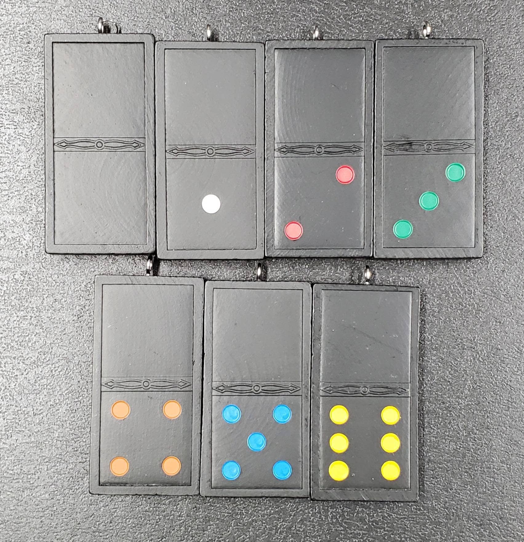 Upcycled Large Wooden Domino Ornament - Etsy