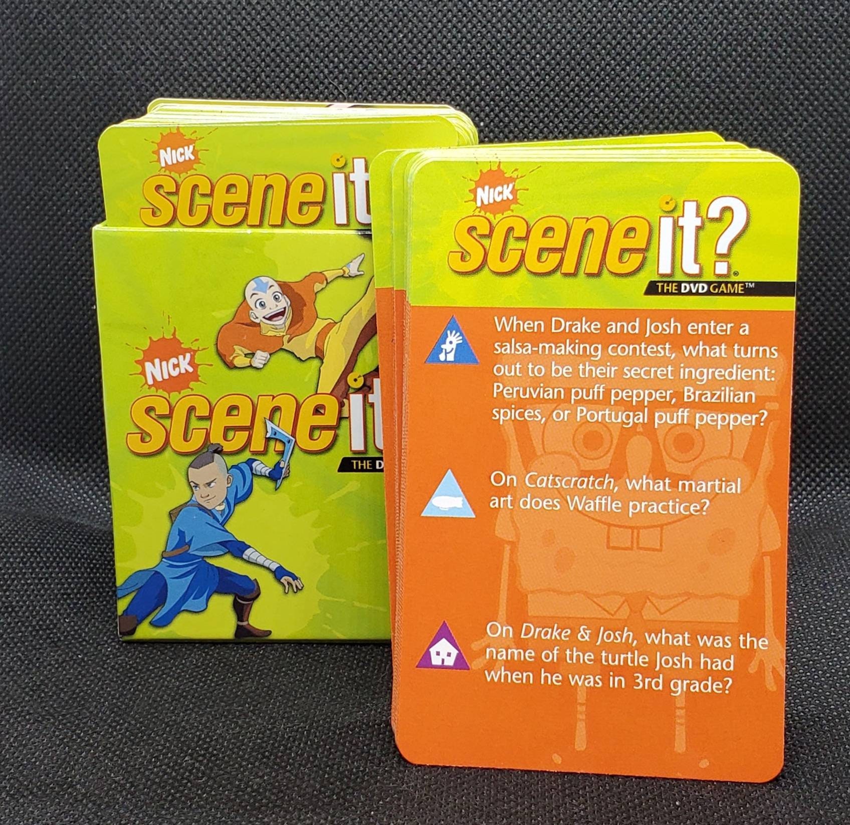 Scene It Trivia Game Nick Edition CARDS ONLY 160 Cards Read | Etsy