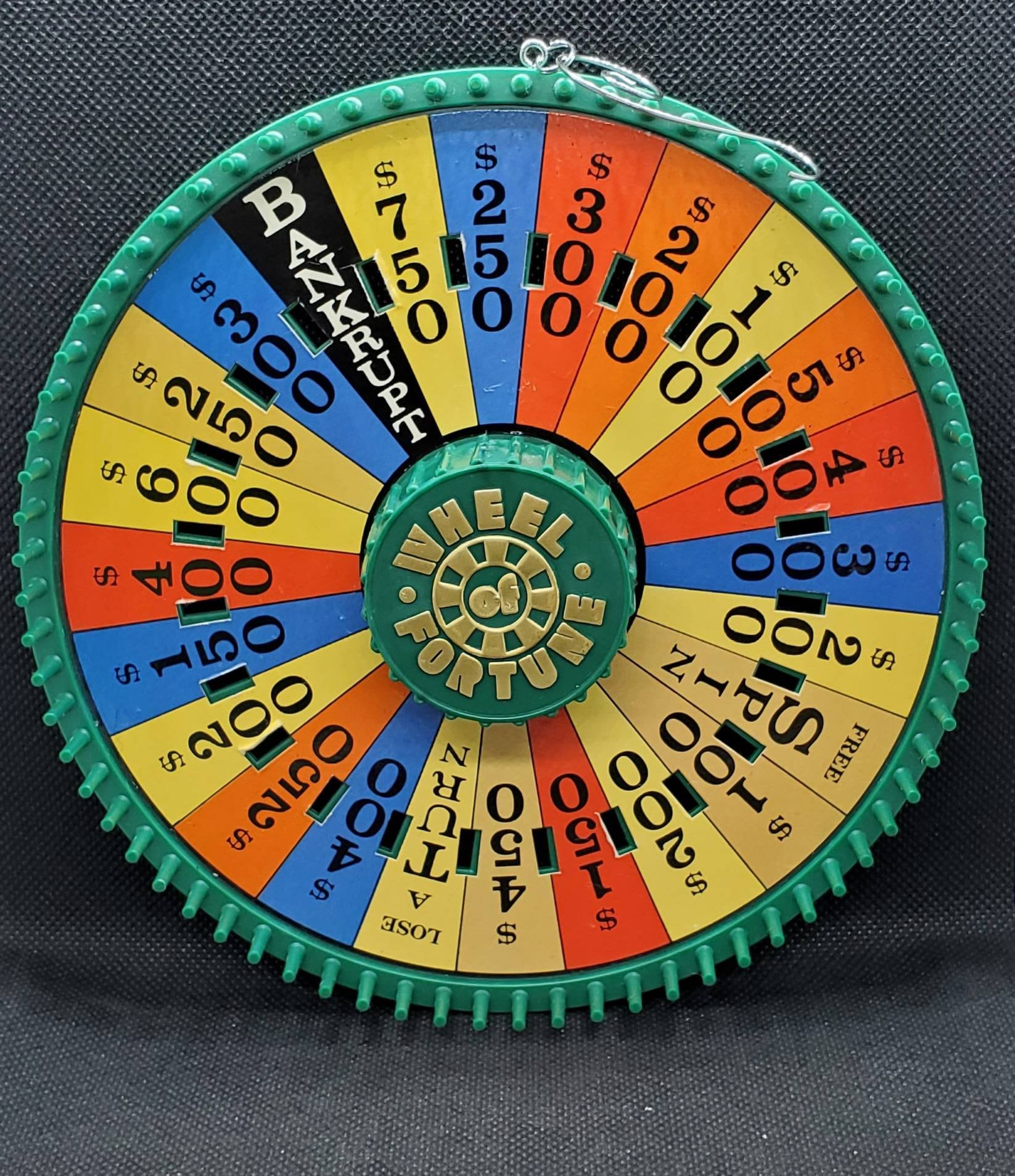 Deluxe Wheel Of Fortune Board Game