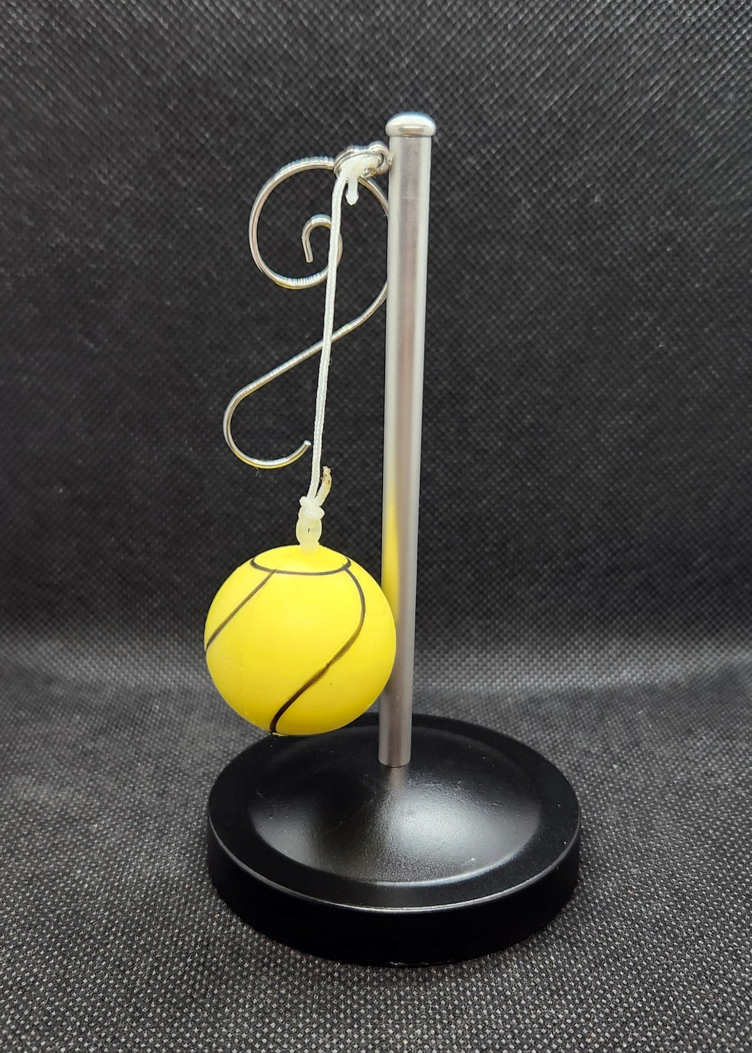 Upcycled Miniature Desktop Tetherball Game Ornament - Etsy