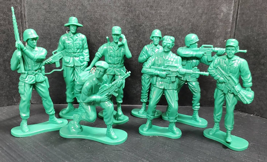 Upcycled Jumbo Army Man Ornament - Etsy