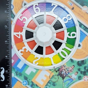 Upcycled Game of Life Deluxe Edition Spinner Ornament - Etsy