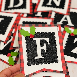 Buffalo Plaid Banner - Etsy