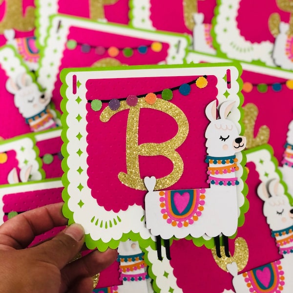 Llama Banner - Etsy