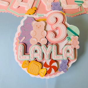 Sweets Cake Topper - Etsy