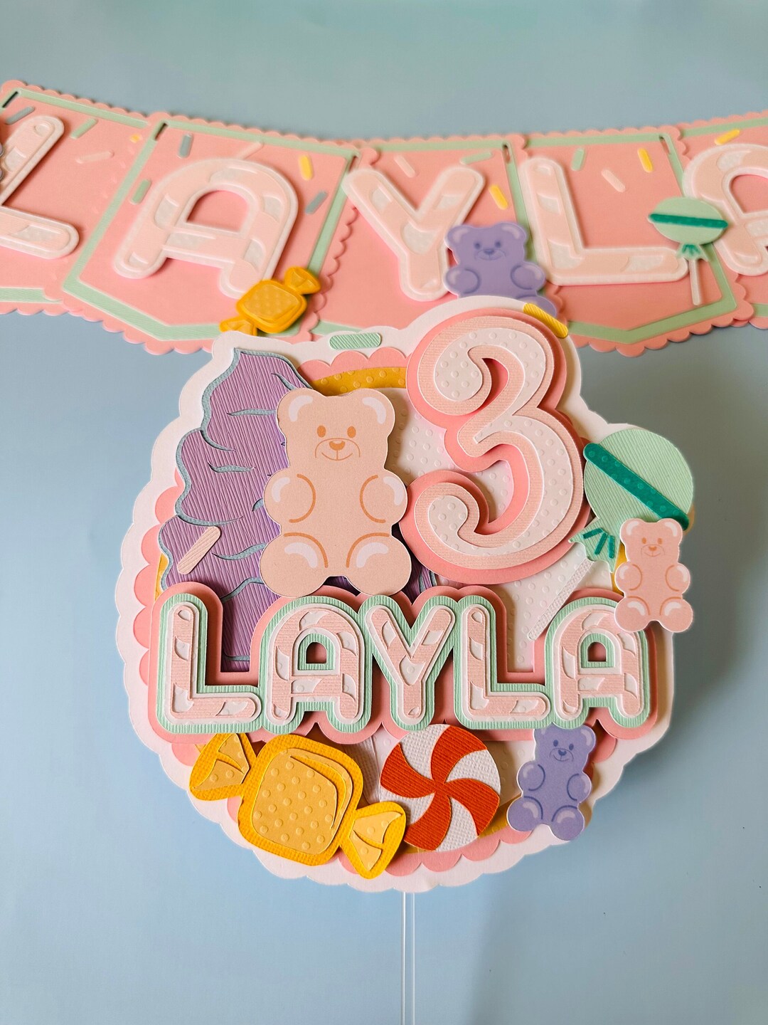 Sweets Cake Topper - Etsy