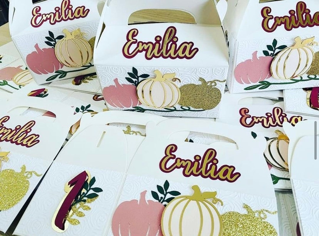 Pumpkin Theme Goodie/ Gabble Boxes - Etsy