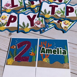 Baby Shark Banner - Etsy