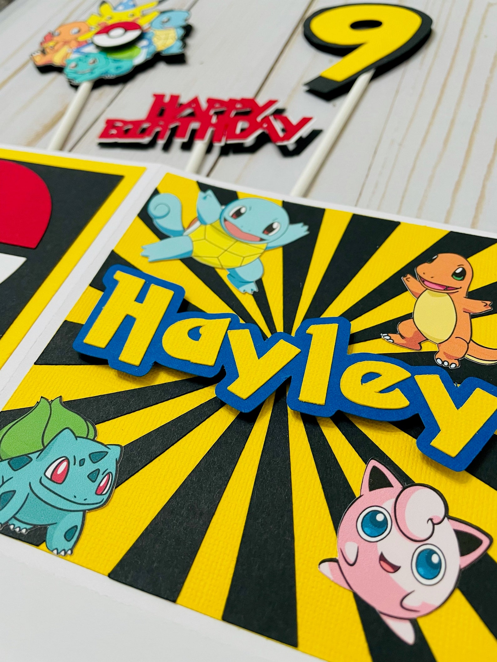Pokémon Centerpiece - Etsy