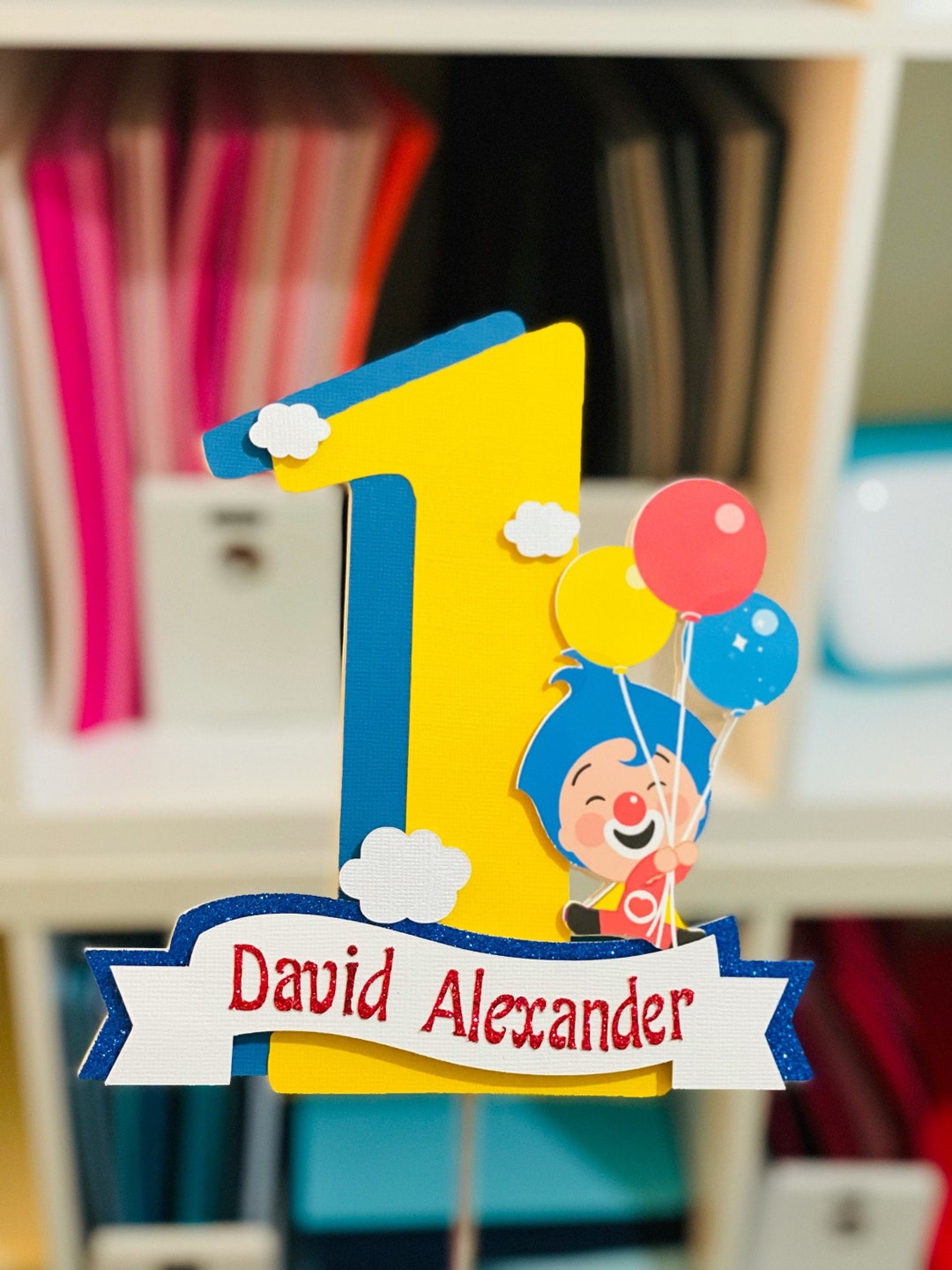 Plim Plim Cake Topper - Etsy