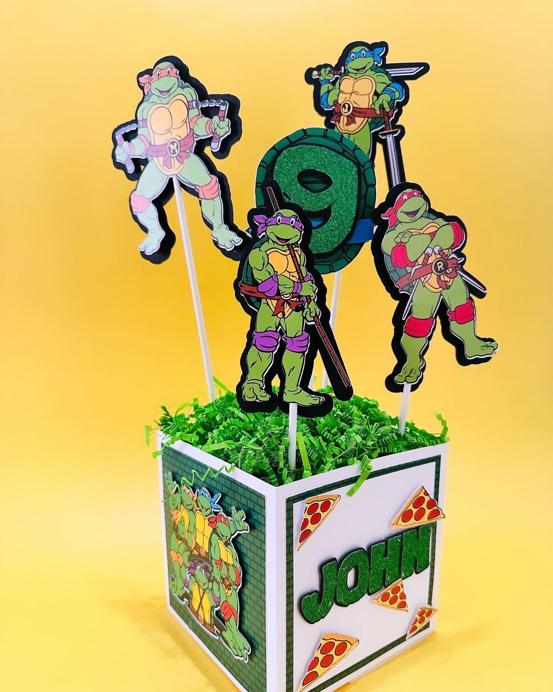 Ninja Turtle Centerpiece - Etsy