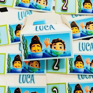 Luca Theme Goodie/ Gabble Boxes - Etsy