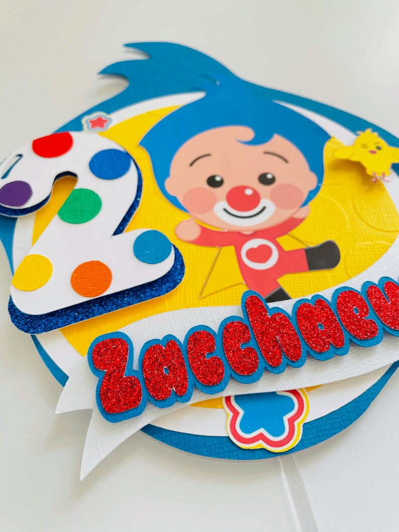 Plim Plim Cake Topper | Etsy