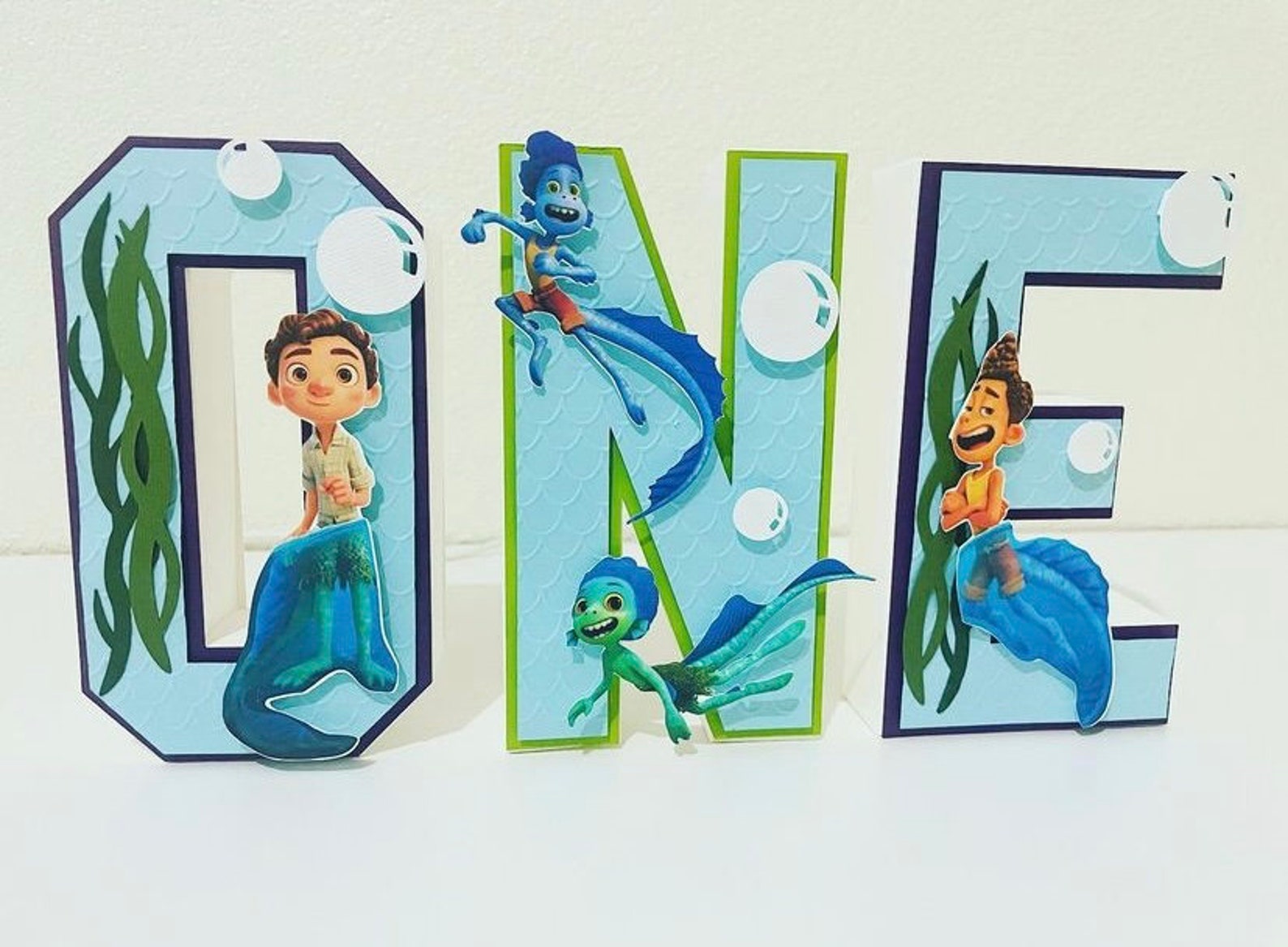 Cardstock Luca 3D Letters - Etsy