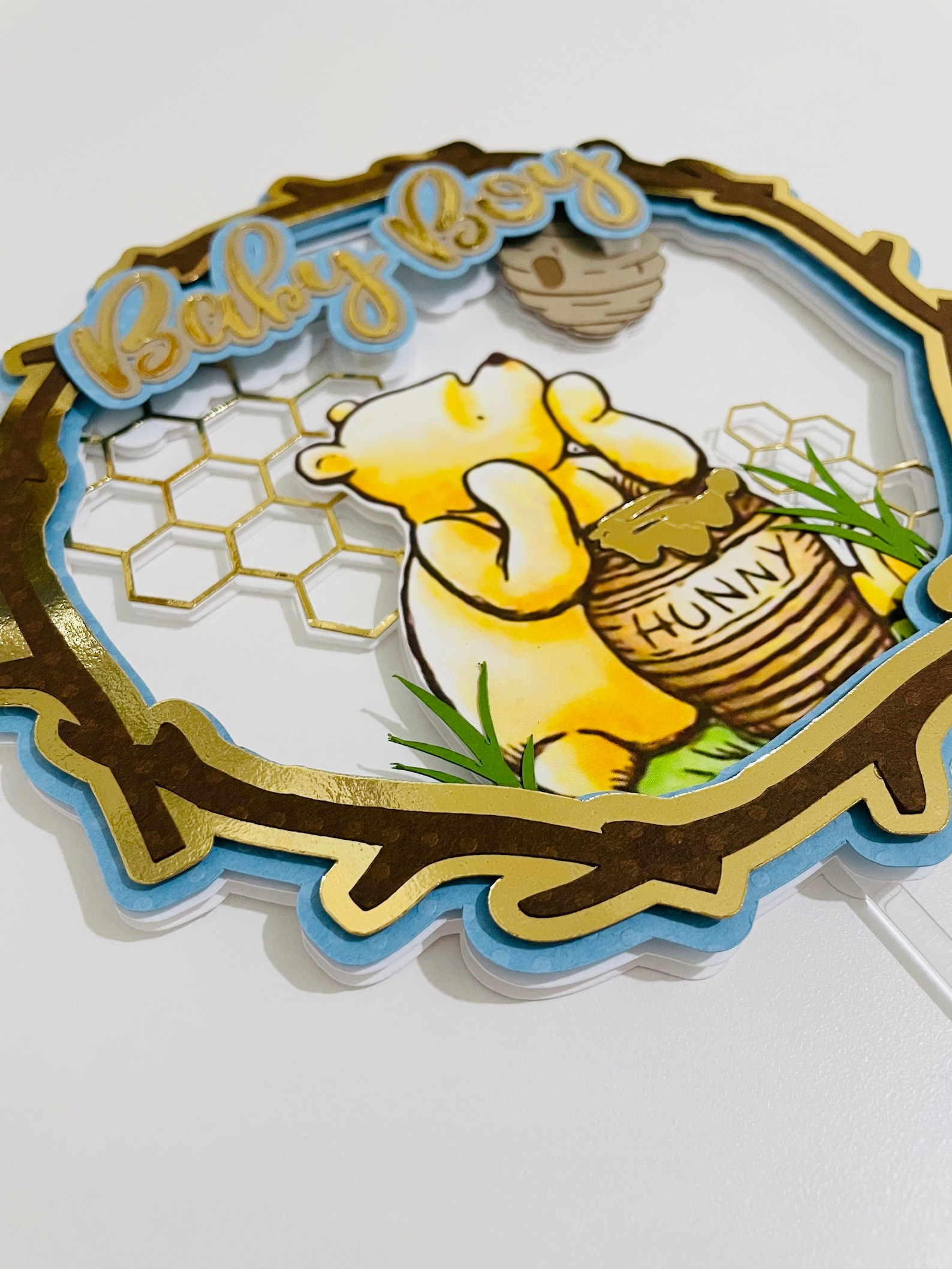 Classic Winnie the Pooh Cake Topper - Etsy