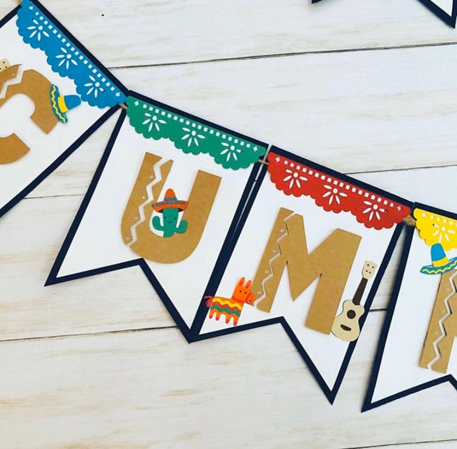 Fiesta Theme Banner | Etsy