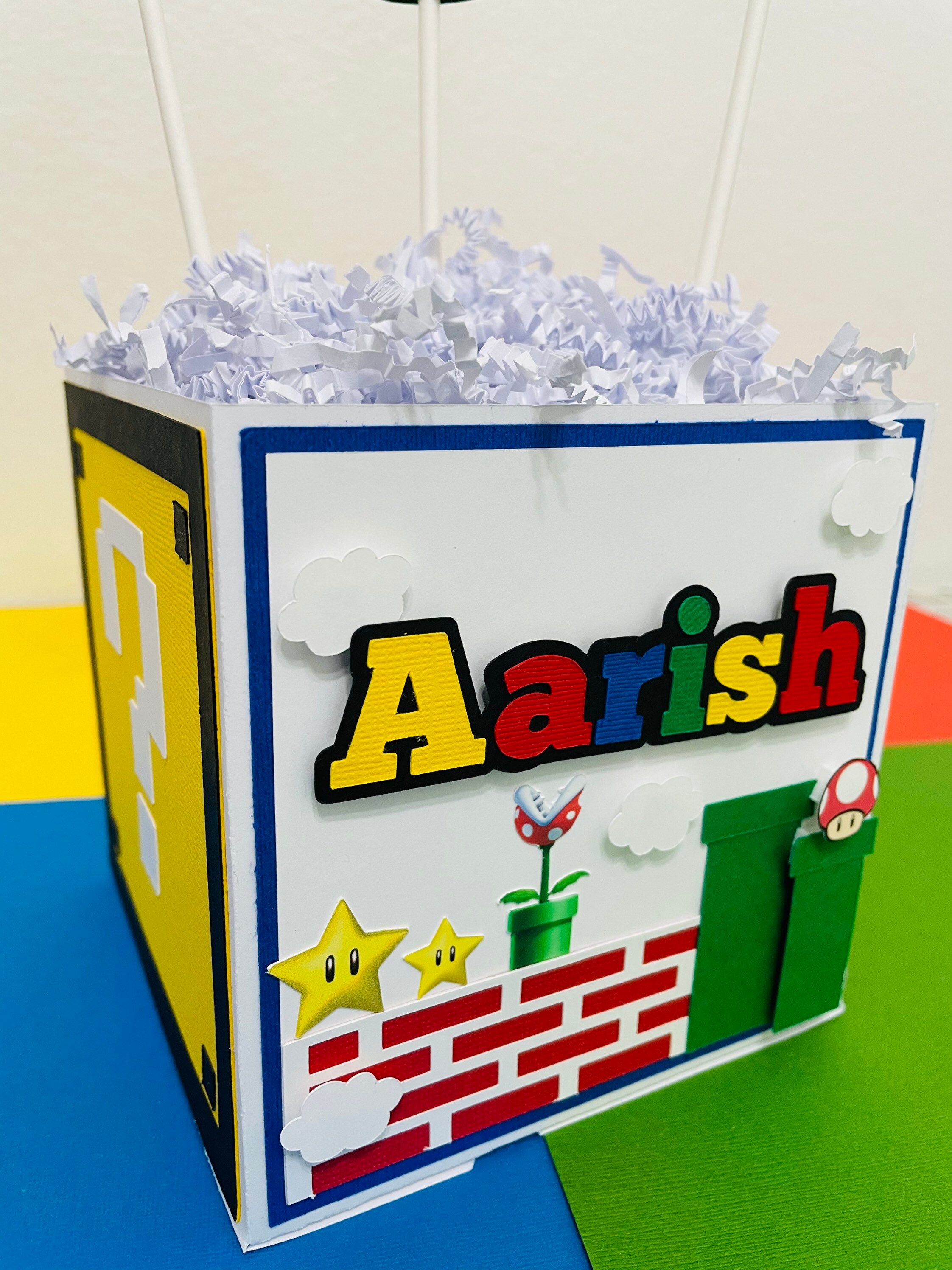 Mario Bros Centerpiece - Etsy