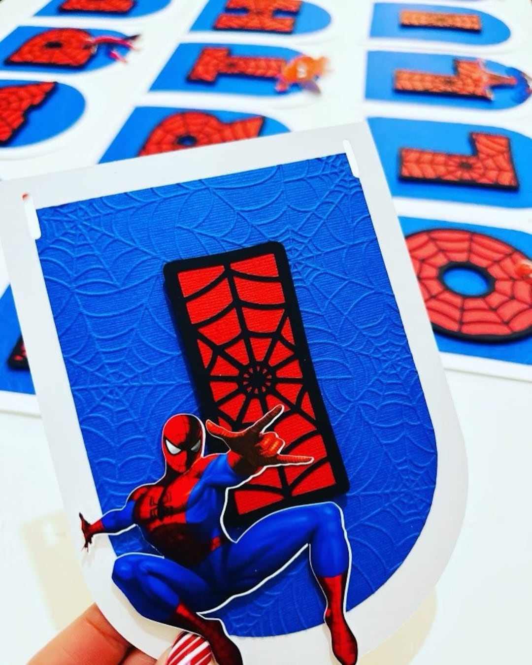 Spider Man Banner - Etsy
