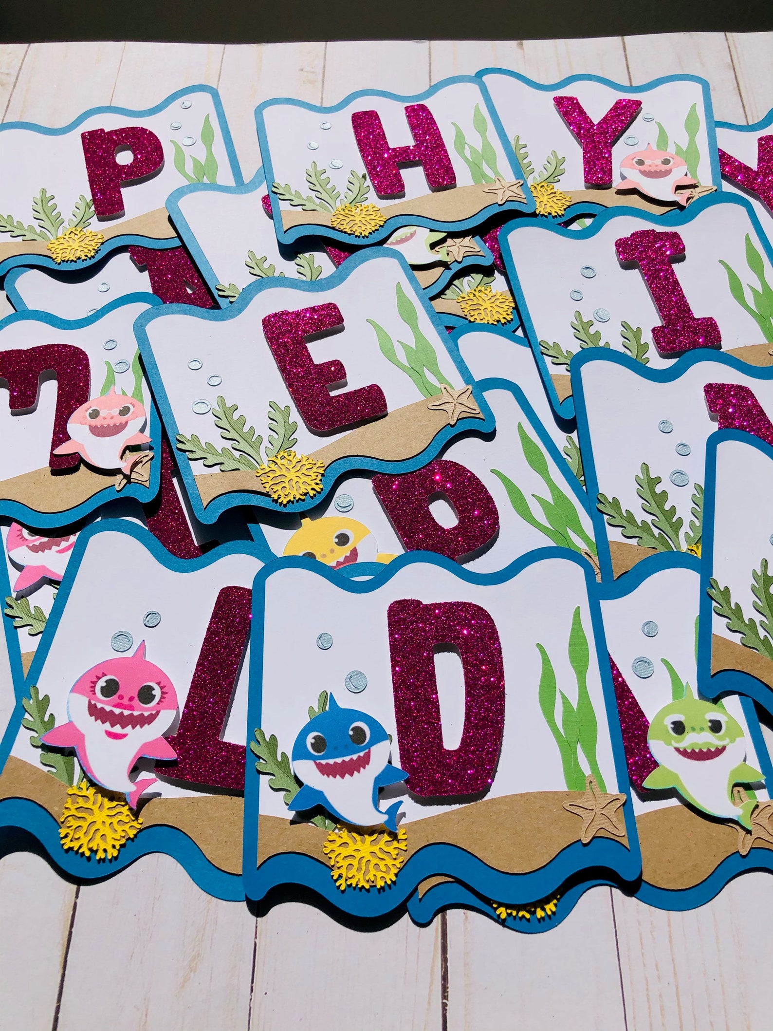 Baby Shark Banner | Etsy