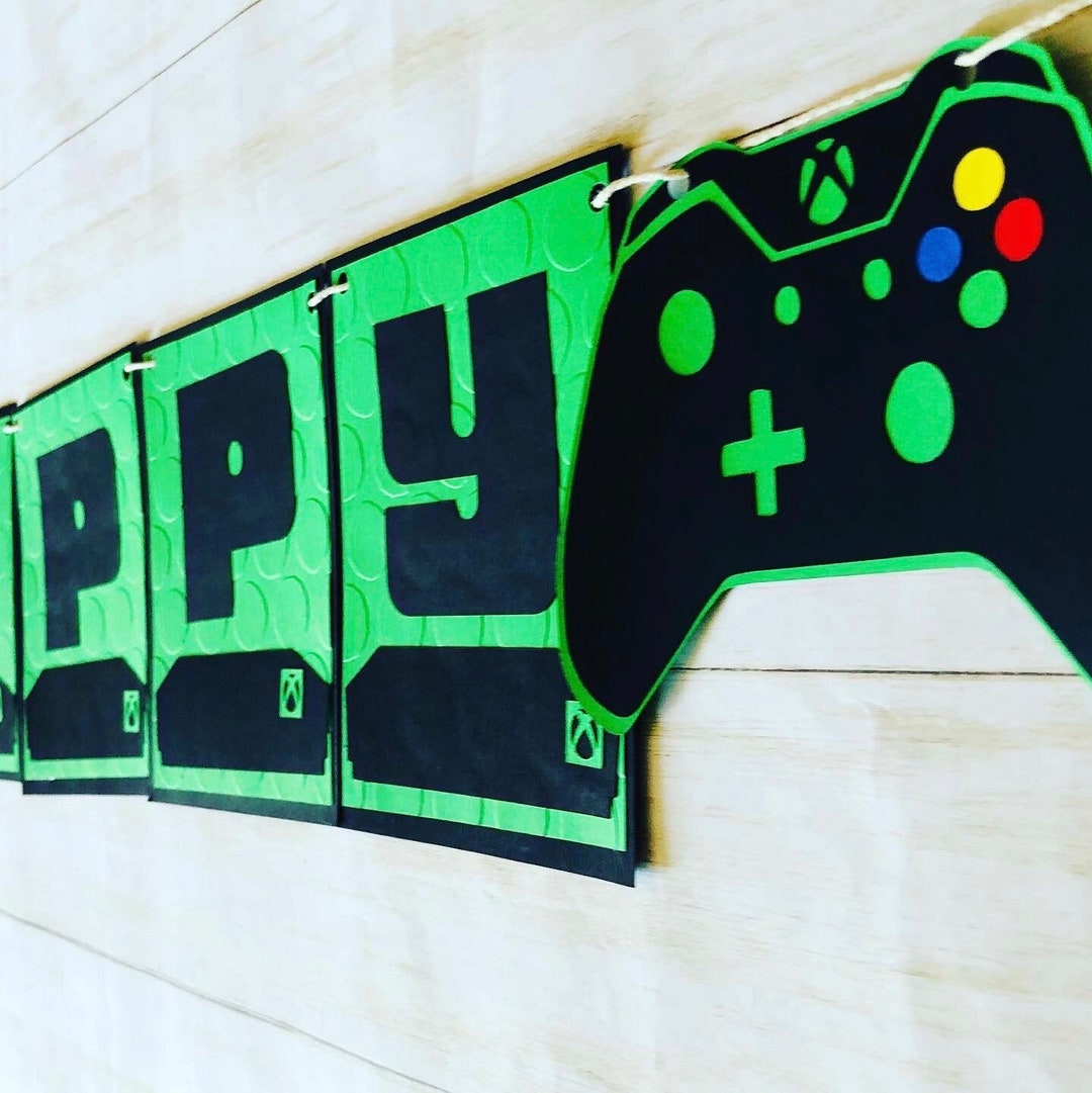 Xbox Theme Banner - Etsy UK