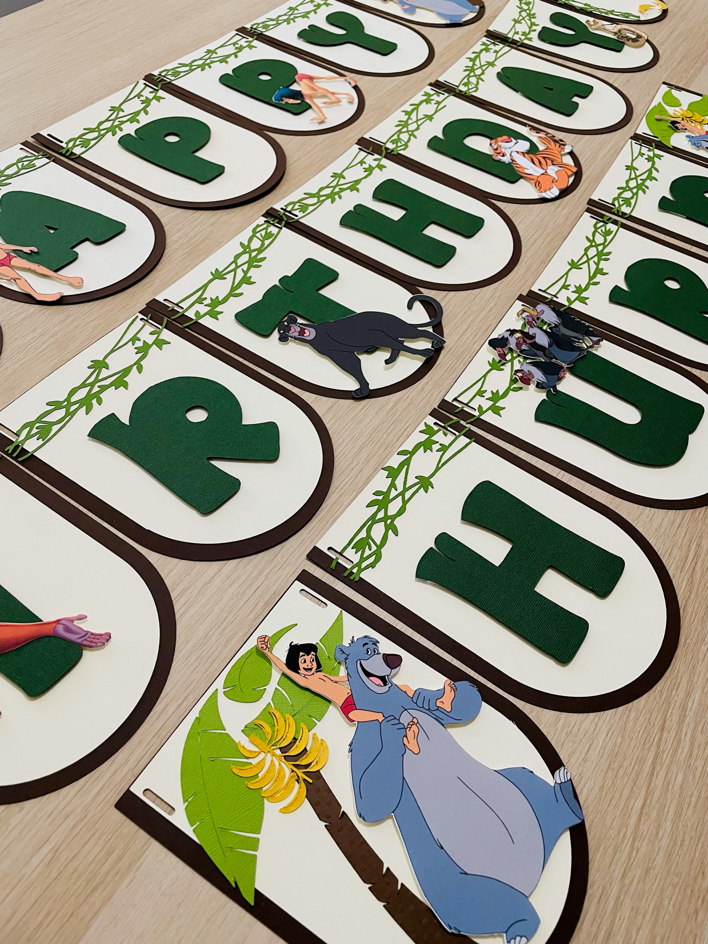 The Jungle Book Themed Banner - Etsy