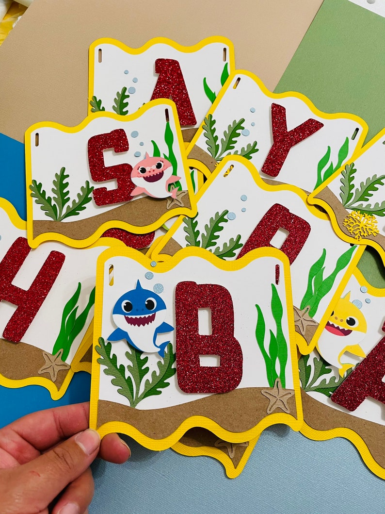 Baby Shark Banner | Etsy