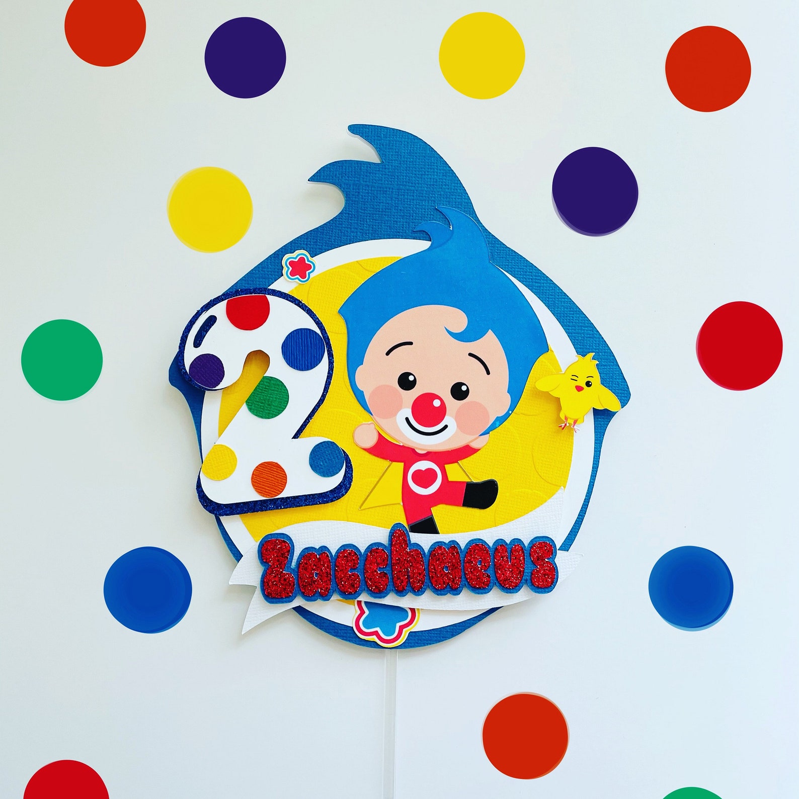 Plim Plim Cake Topper - Etsy